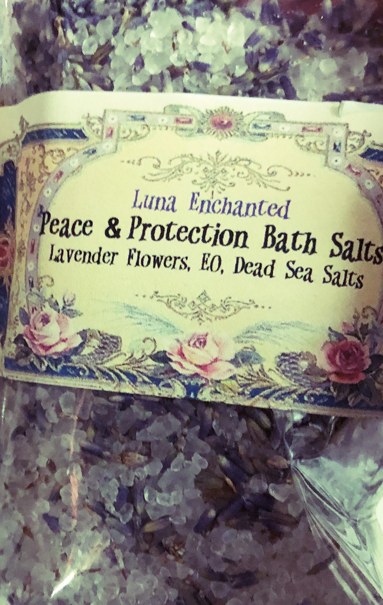 Peace & Protection Spiritual Bath Salts – Luna Enchanted