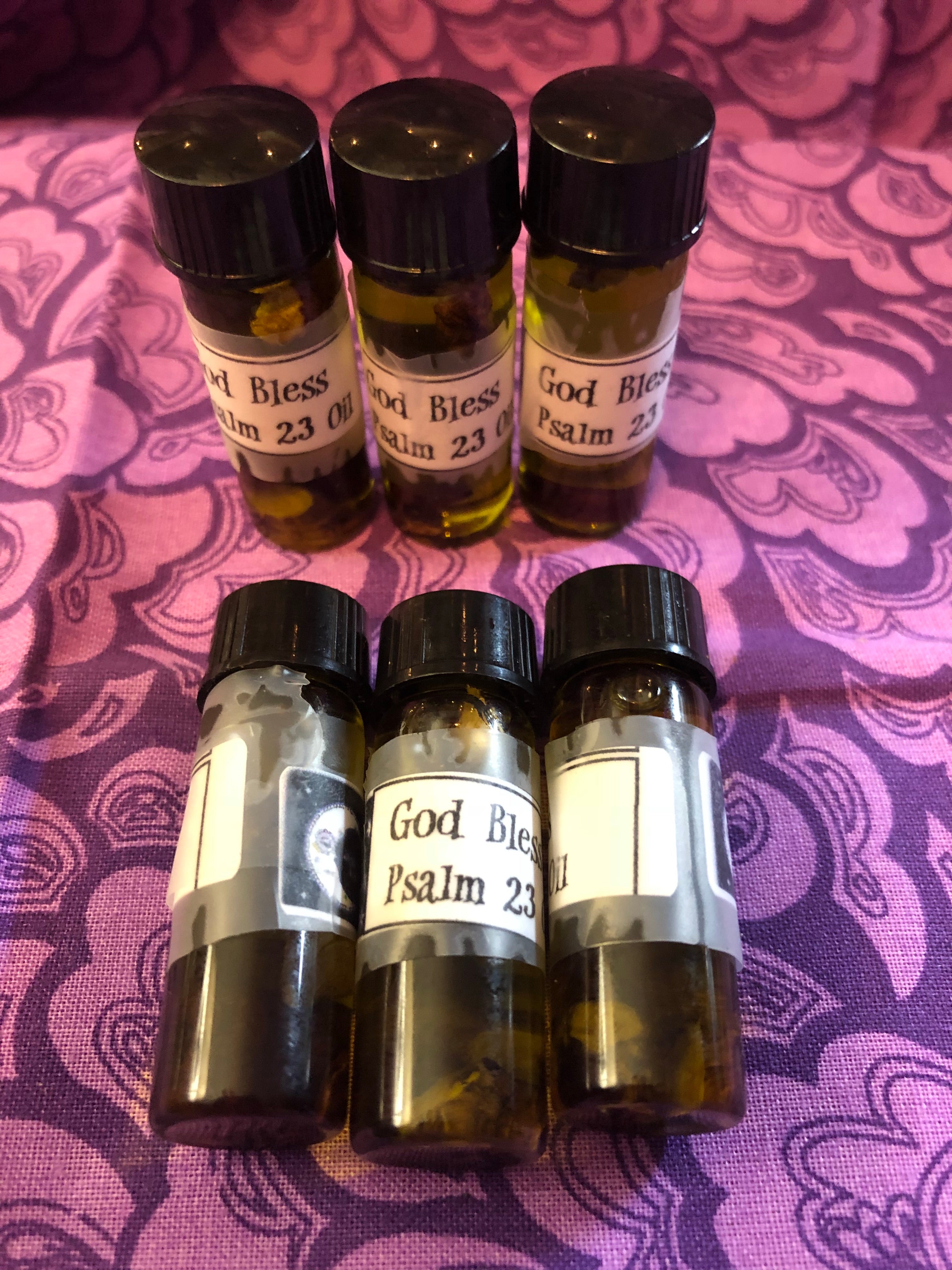 God Bless Psalm 23 Spiritual Oil – Luna Enchanted