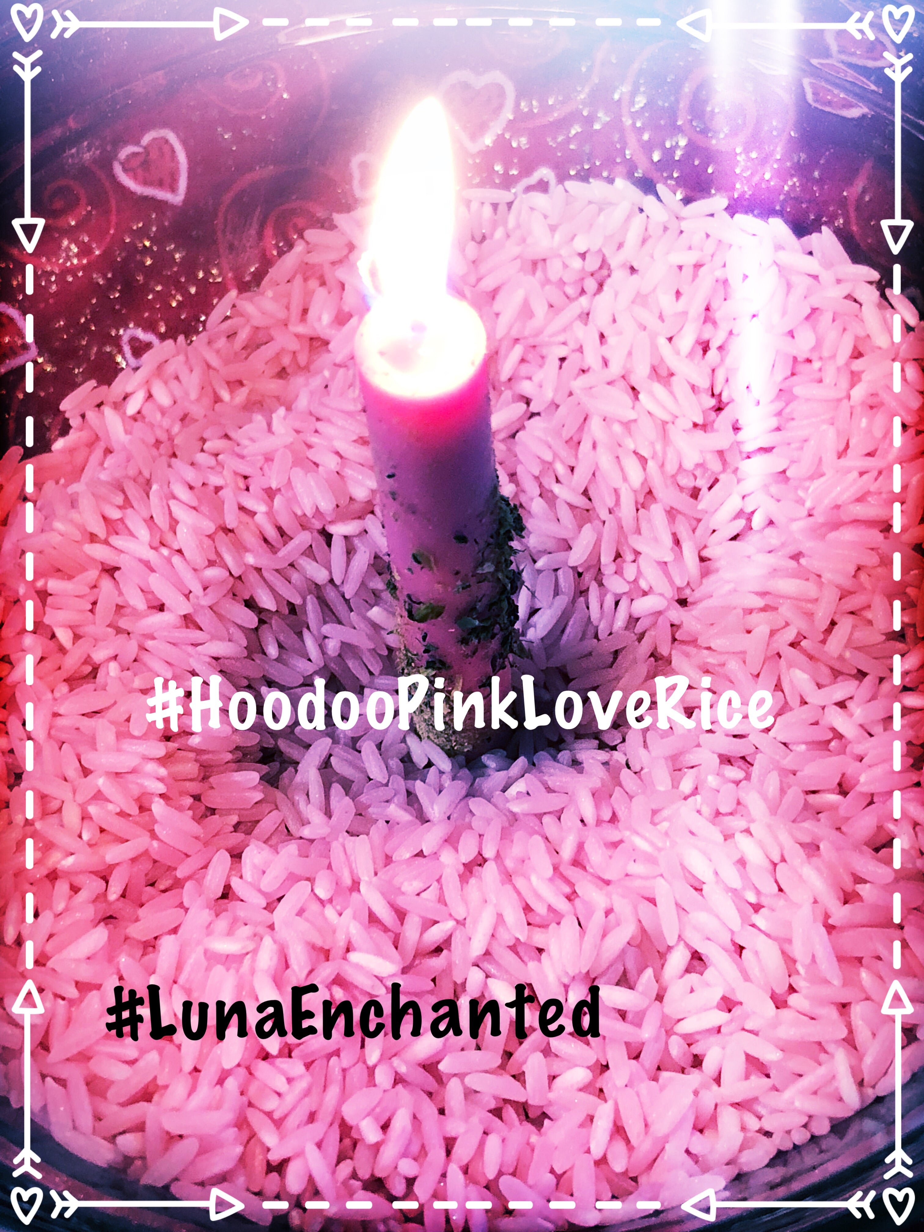 Hoodoo Pink Love Rice – Luna Enchanted
