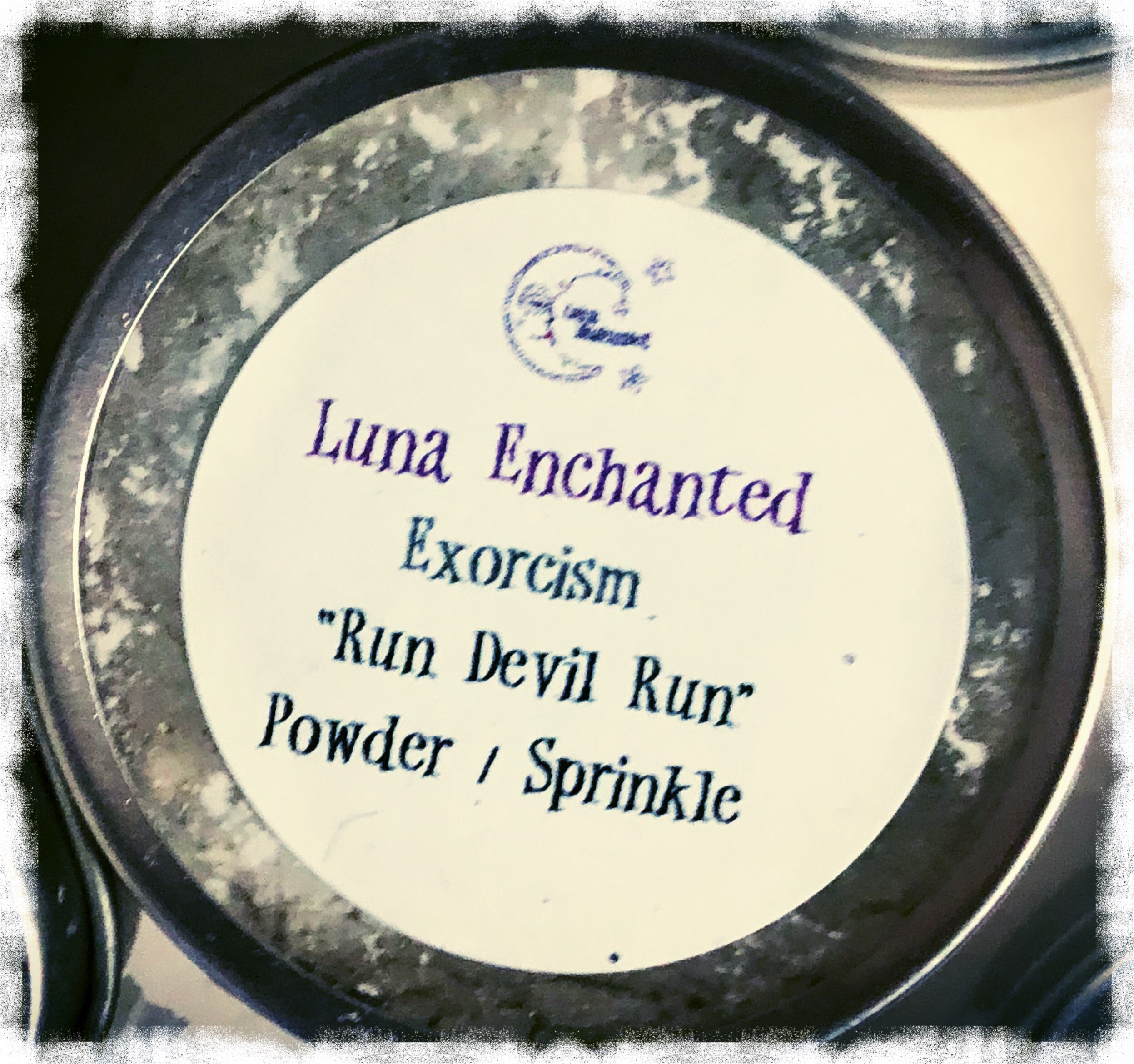Exorcism" Run Devil Run" Powder Sprinkle – Luna Enchanted