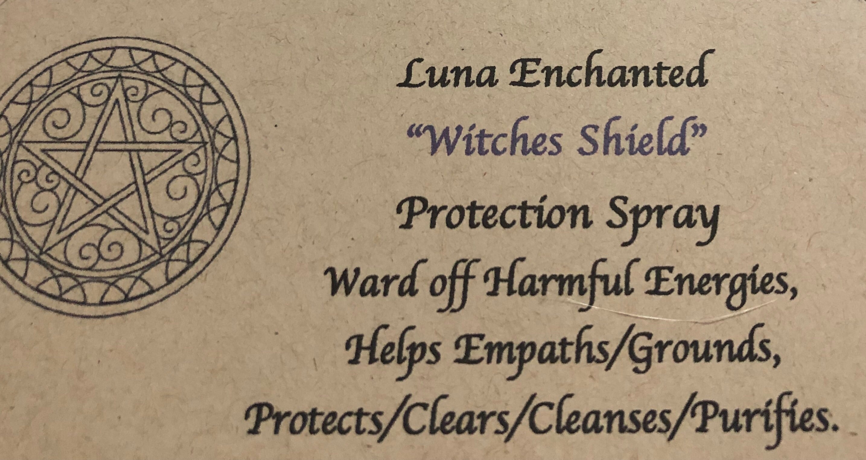 Witches Shield Protection Spray – Luna Enchanted