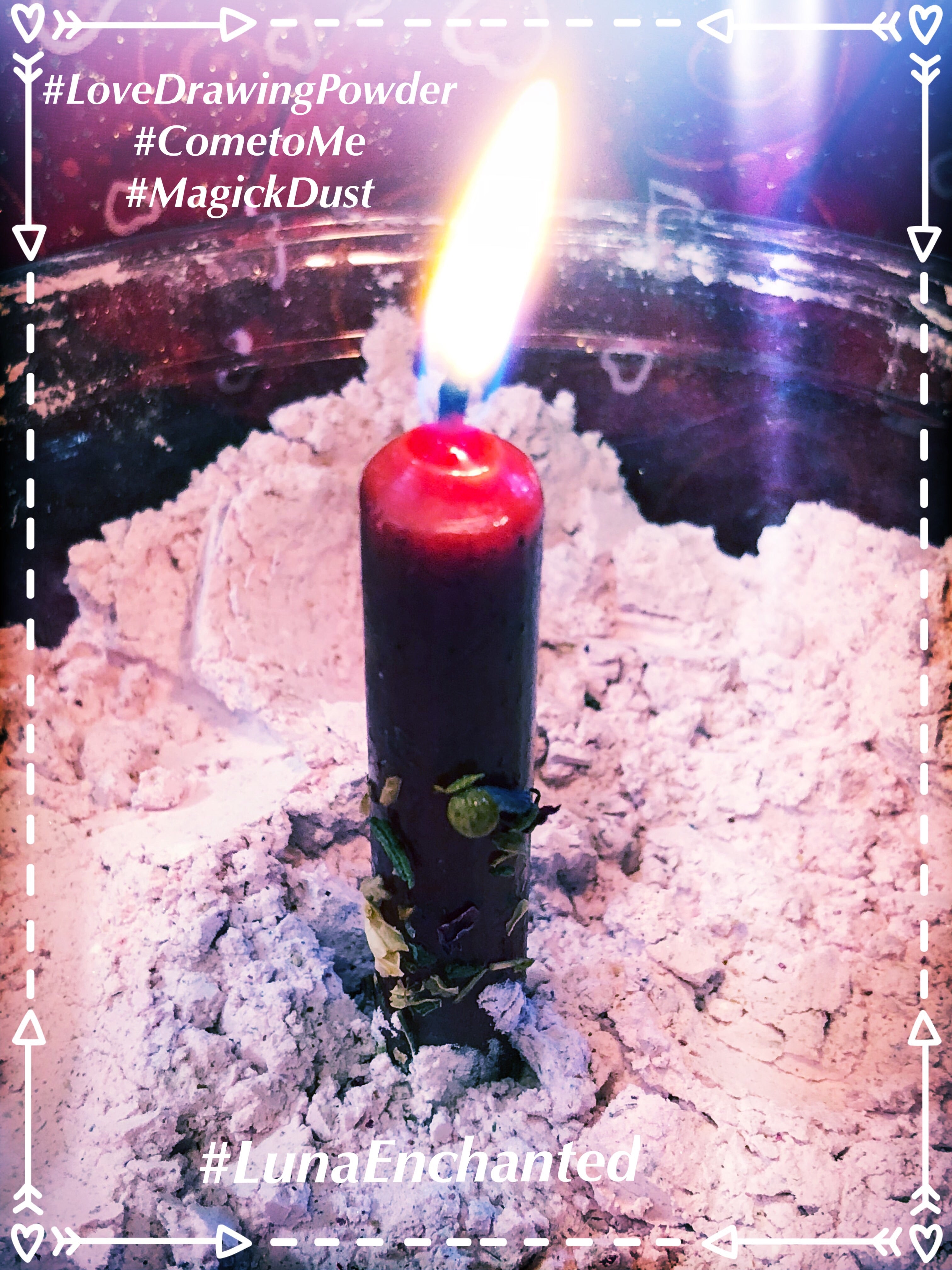 Love Drawing Magick Powder – Luna Enchanted