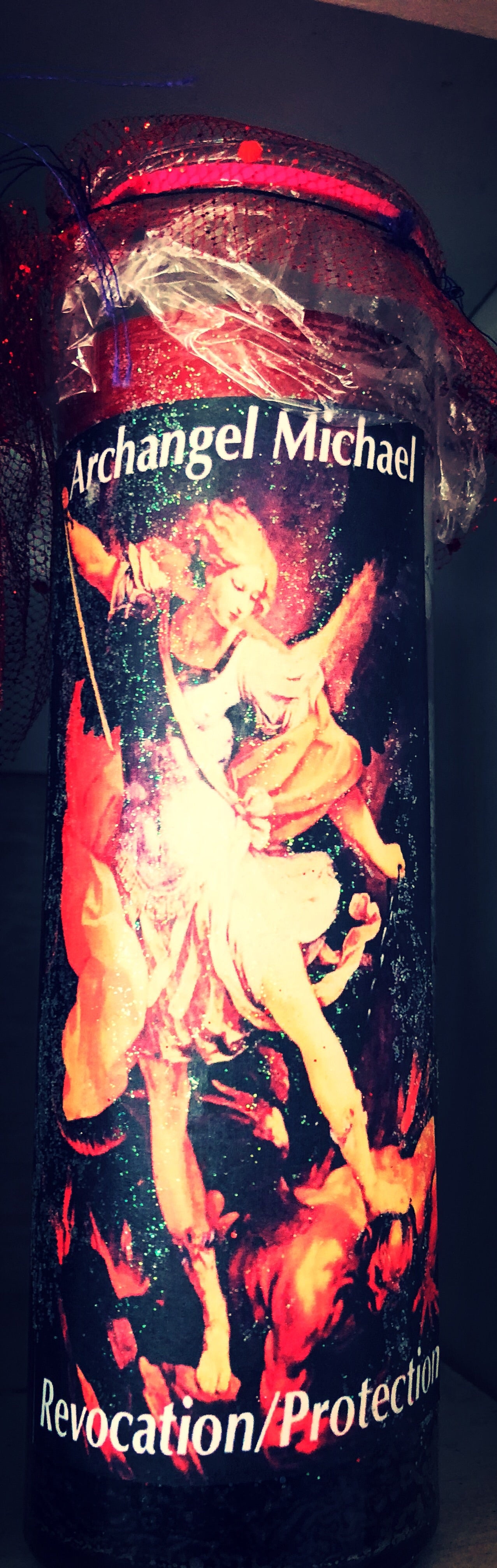 Archangel Michael Revocation/Protection Novena Candle – Luna Enchanted